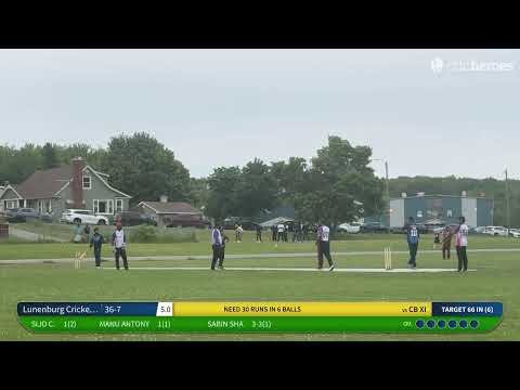 Lunenburg Cricket Club vs CB XI | Sydney Supernova Cricket Tournament Season 2(Semi Final) | Live -