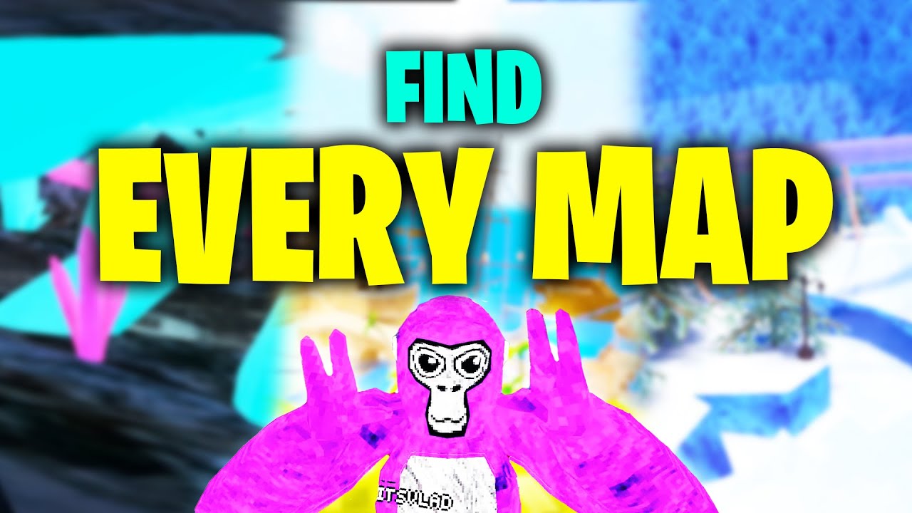 EVERY Gorilla Tag MAP with *DIRECTIONS* (+SECRETS)