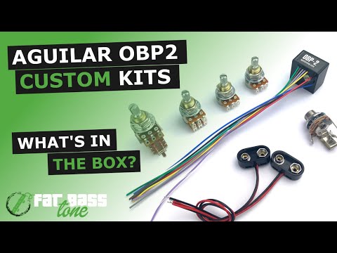 Aguilar OBP-2 Custom 2 Band Bass Preamp Kit for 1 Pickup - 2 | Reverb