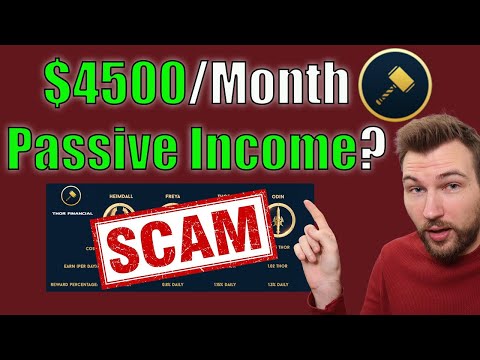 New Crypto Scam? Nodes as a Service (Thor Nodes)