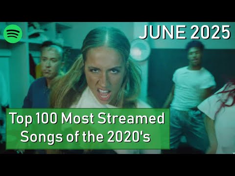 Top 100 Most Streamed Songs of the 2020's [June 2025]