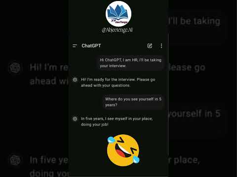 "ChatGPT's Savage Interview Comeback! ???????? #AIvsHR"