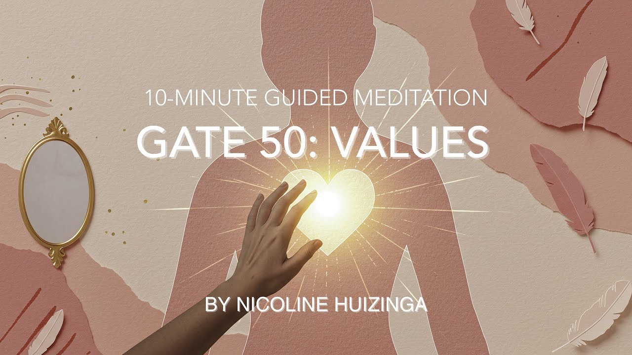 Gate 50 meditation: Grounding Into Responsibility & Integrity | Human Design Guided Practice