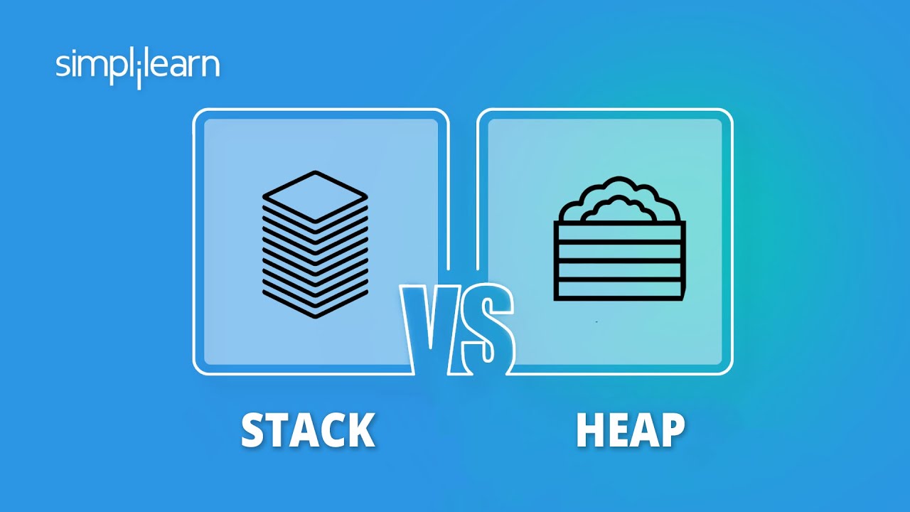 Stack vs Heap Memory | Stack And Heap In C | C Tutorial For Beginners | Simplilearn