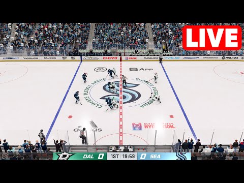 NHL LIVE🔴 Dallas Stars vs Seattle Kraken | Game 6 - 13th May 2023 | NHL Full Match - NHL 23