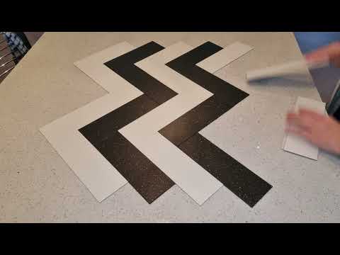 Black & White Amtico Parquet Pattern Ideas by Evalution