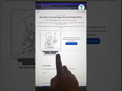 Coloring Page Generator 🎨 | AI-Create Custom Coloring Sheets for Free! (DAY 51) | #shorts #yt #viral