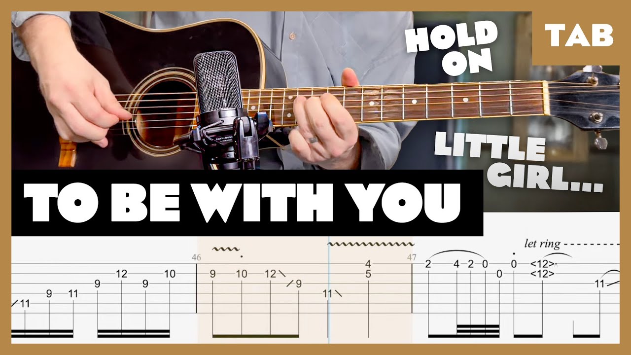 Mr. Big - To Be With You - Guitar Tab | Lesson | Cover | Tutorial | Audimee