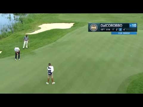 PGA Pro John DalCorobbo Drains a Long Birdie | | 2016 Senior PGA Championship
