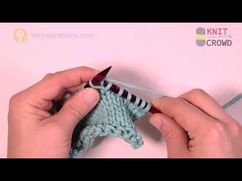 What is Knit Increase - K Inc in Front and Back Loops with Knitting