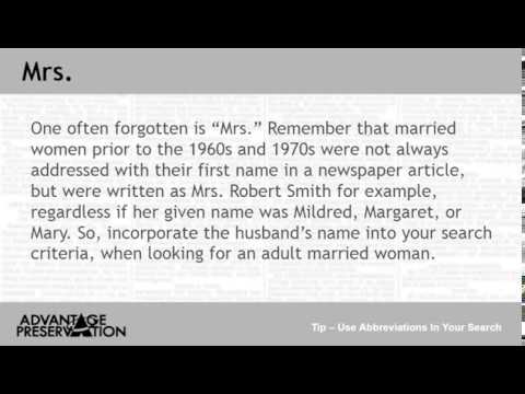 Use Abbreviations in Your Search