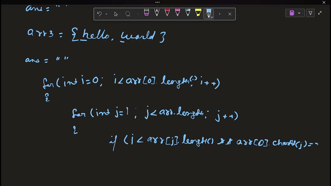 Longest Common Prefix | Java | LeetCode Interview Question | DSA Series | GeeksForGeeks