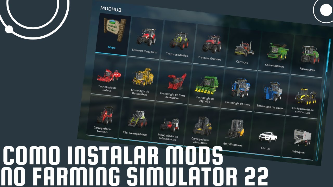 Como instalar mods no FS 22? | Farming Simulator 22 | Tutorial e Dicas
