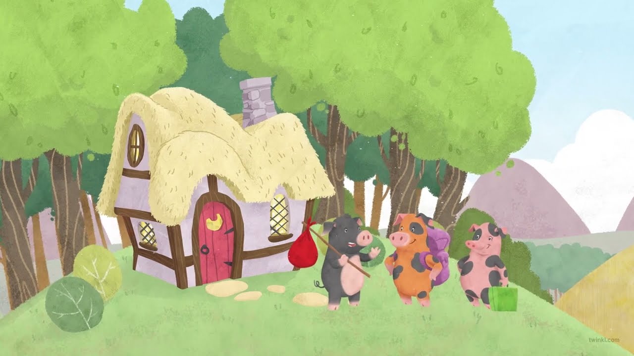 Twinkl Three Little Pigs Animation Story