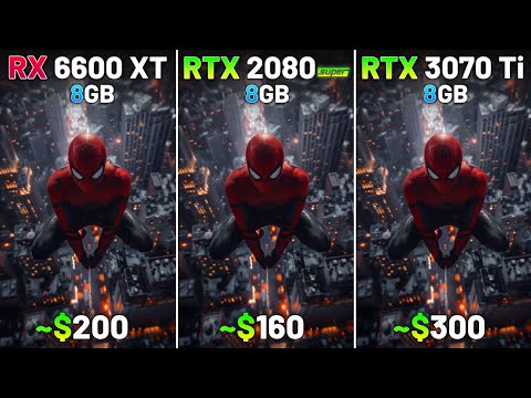 RX 6600 XT vs RTX 2080 SUPER vs RTX 3070 in 2025 | Test in 12 Games | 1440p