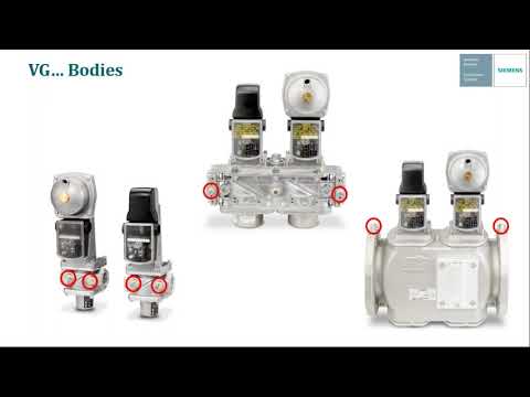Siemens Gas Valves; Safety Shutoff and Control