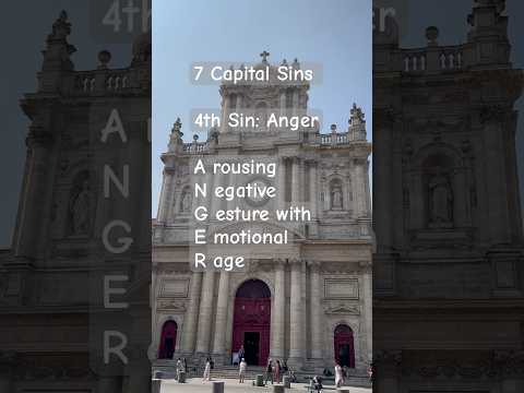 4th Capital Sin-Anger #benedict #france #gifts #virtues #sins #anger
