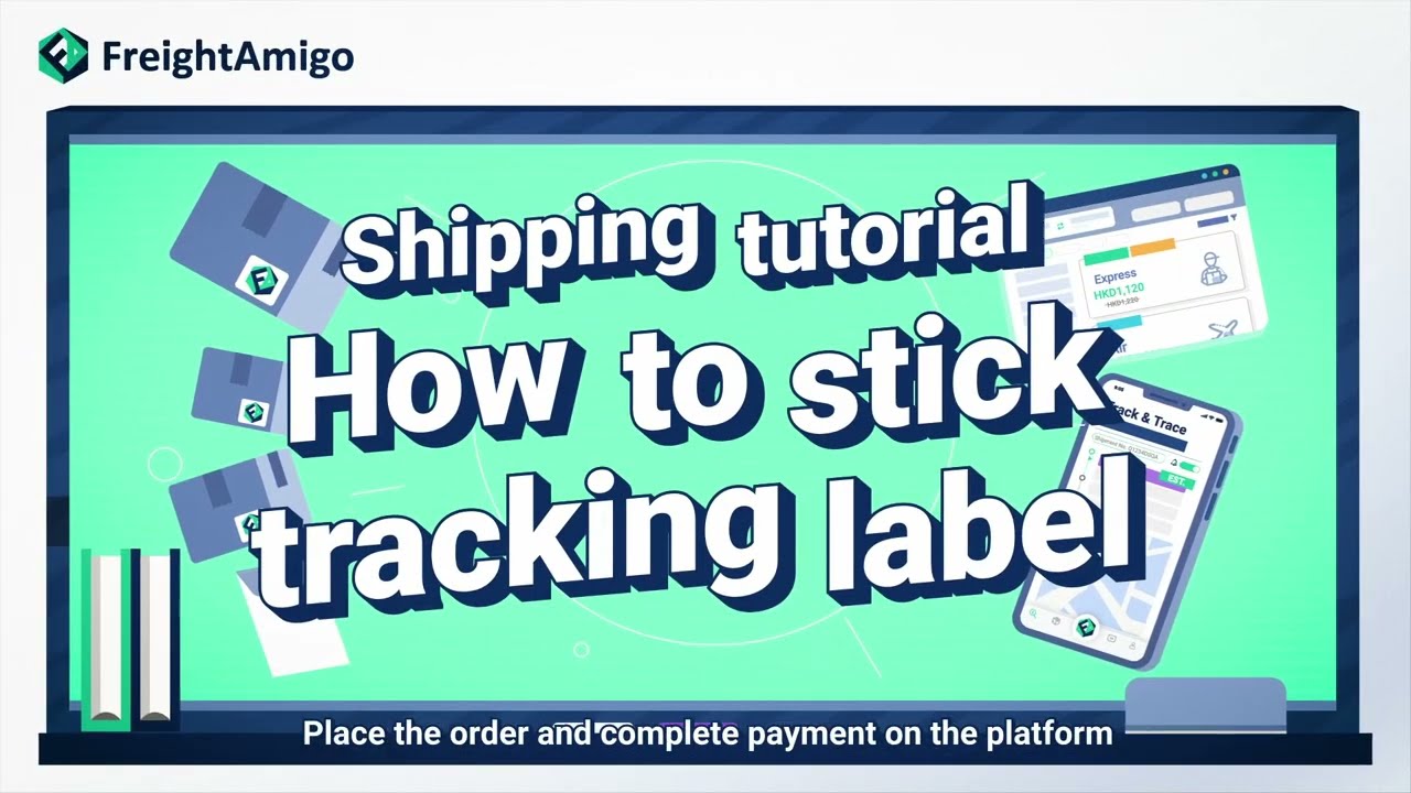 How to affix your shipping labels correctly? | Label Guide | FreightAmigo