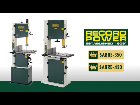 Upgraded SABRE-350 and SABRE-450 Premium Bandsaws