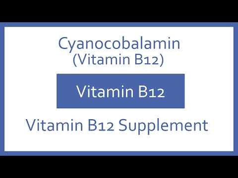 Cyanocobalamin Pronunciation - Generic Name, Brand Name, Indication, Class Top 200 Drugs PTCB PTCE