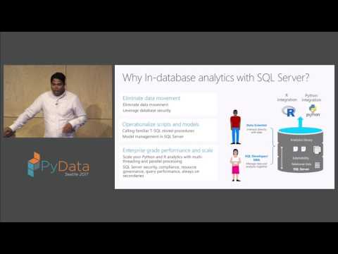 Sumit Kumar - In database Machine Learning with Python in SQL Server