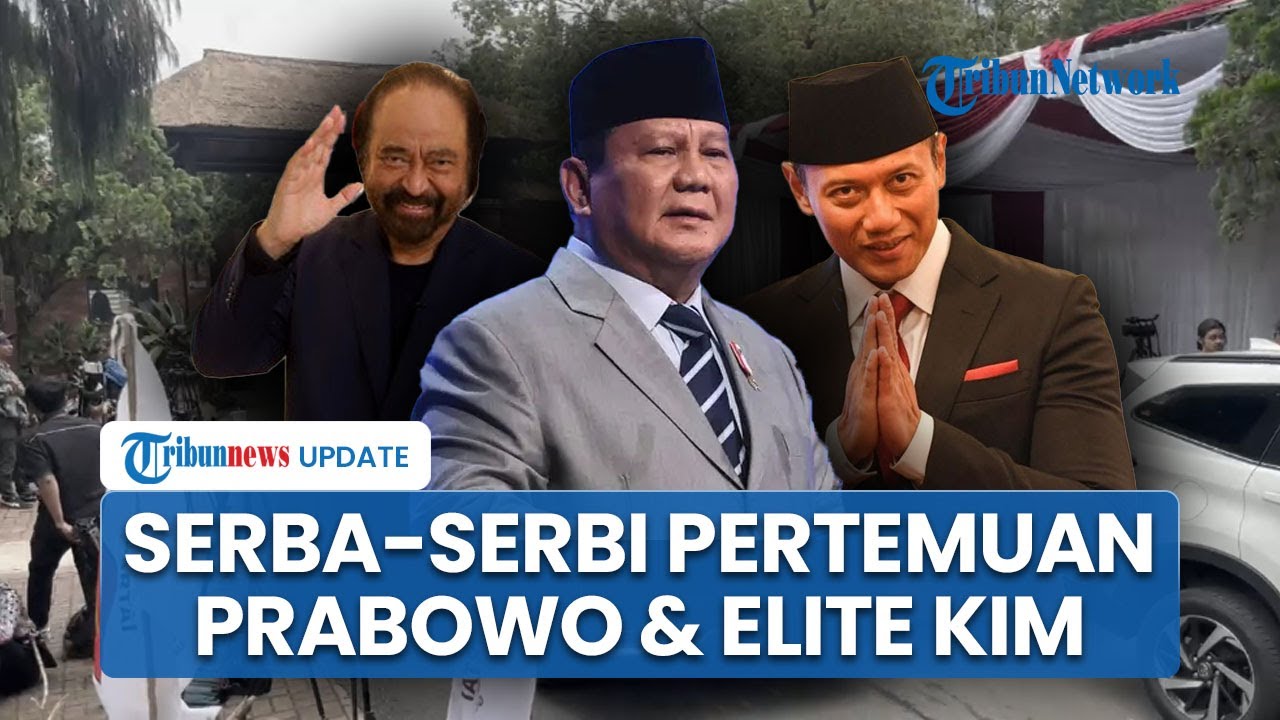 Absennya Surya Paloh hingga AHY pada Silahturahmi Kebangsaan Bersama Presiden Prabowo di ...
