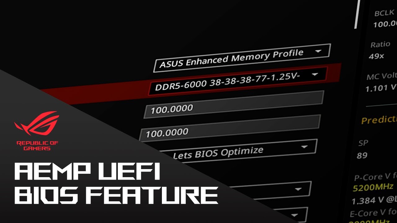 How To Get More From Non XMP DDR5 - ASUS AEMP UEFI BIOS Feature Overview & Guide