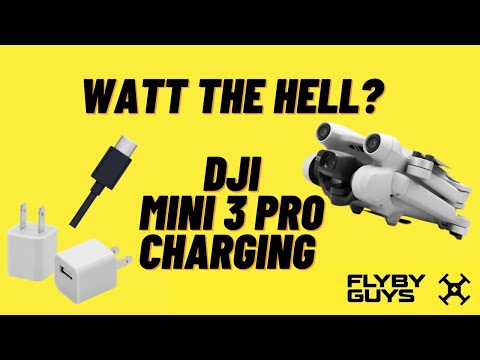 Watt The Hell? Charging The DJI Mini 3 Pro, Efficiently!