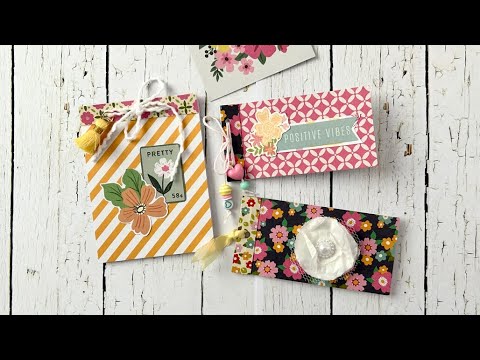 ** As Requested ** DIY Mini Booklets | Paper Scraps | Any Size | Gift, HM, Stocking Filler IDEA