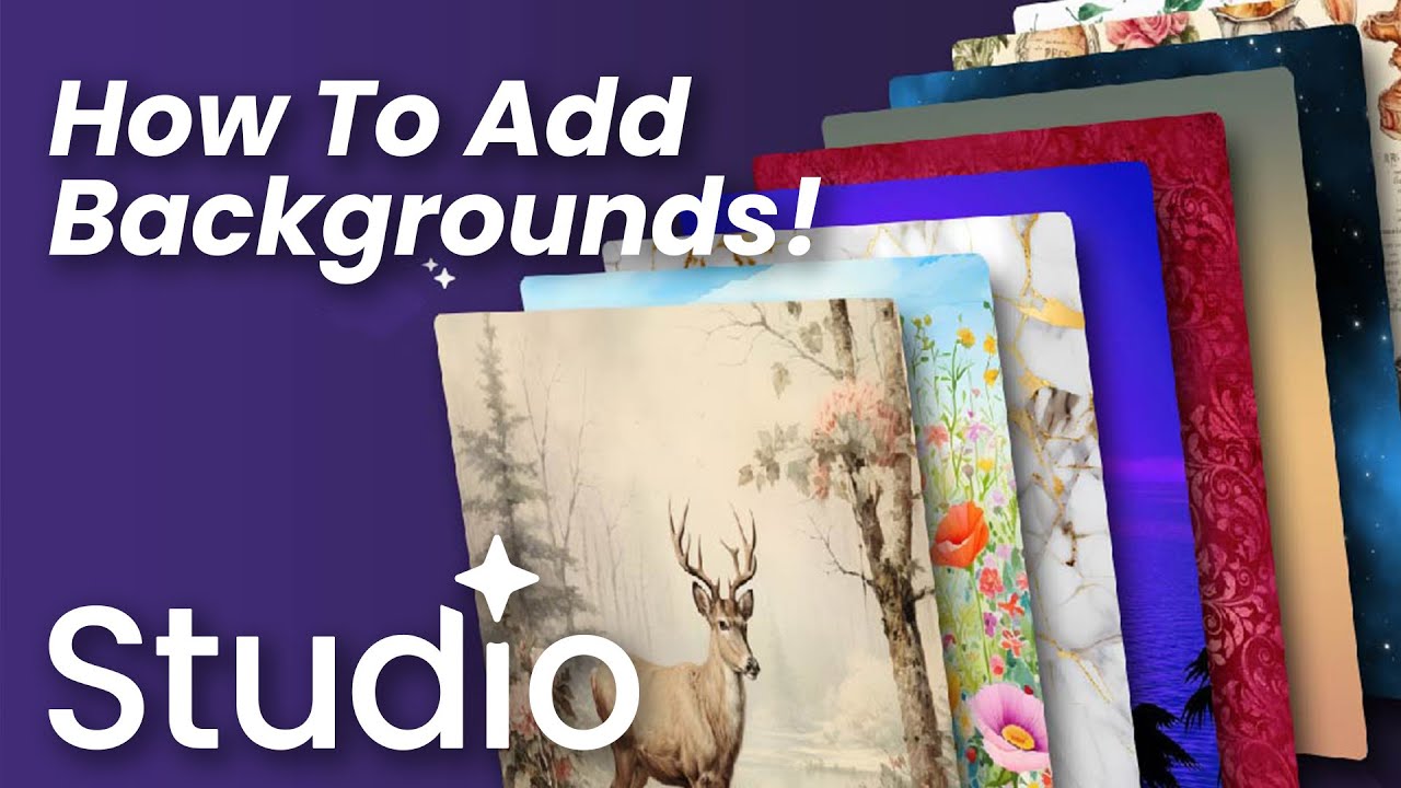 Studio Tutorial: How To Add Backgrounds To Your Project | Easy Step-by-Step
