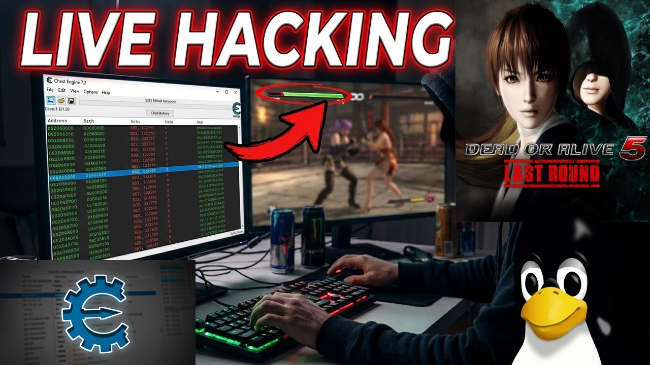 DOA5 LR Cheat Engine Tutorial (Live) – How I Debug & Create Cheats Step-by-Step