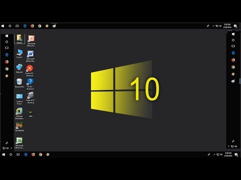 How to move Taskbar Top Left Right Bottom in Windows 10/8/7