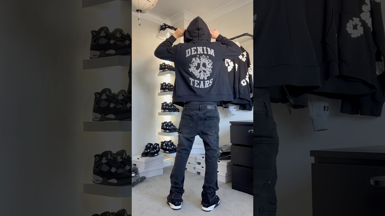 Styling Jordan 4 ‘White Thunder’😍 #shorts #shopping #outfit