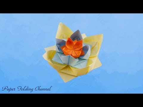 Origami Water Lily | The Secrets of Origami