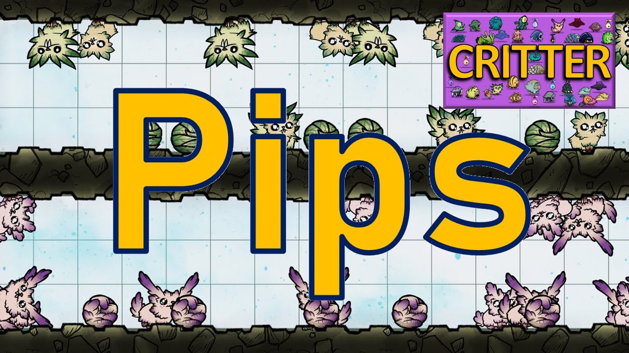 Oxygen Not Included - Critter Tutorial Bites - Pips