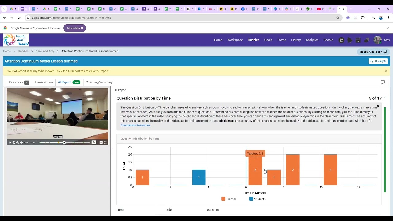 Using Our Coaching Platform - AI Report