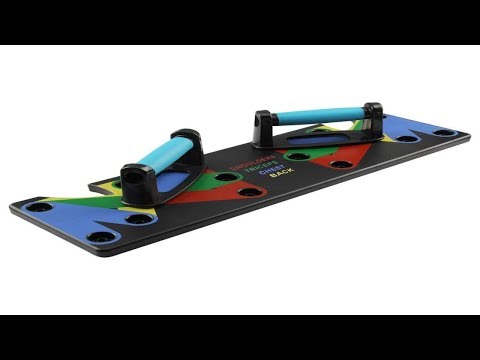 9 in 1 Push Up Rack Board System Comprehensive Fitness Workout Pushup Stands