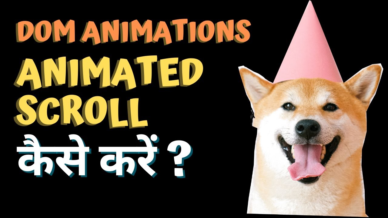 #7 JavaScript DOM Crash Course Manipulation Creating Awesome UI's Page Animations On Scroll FullPage