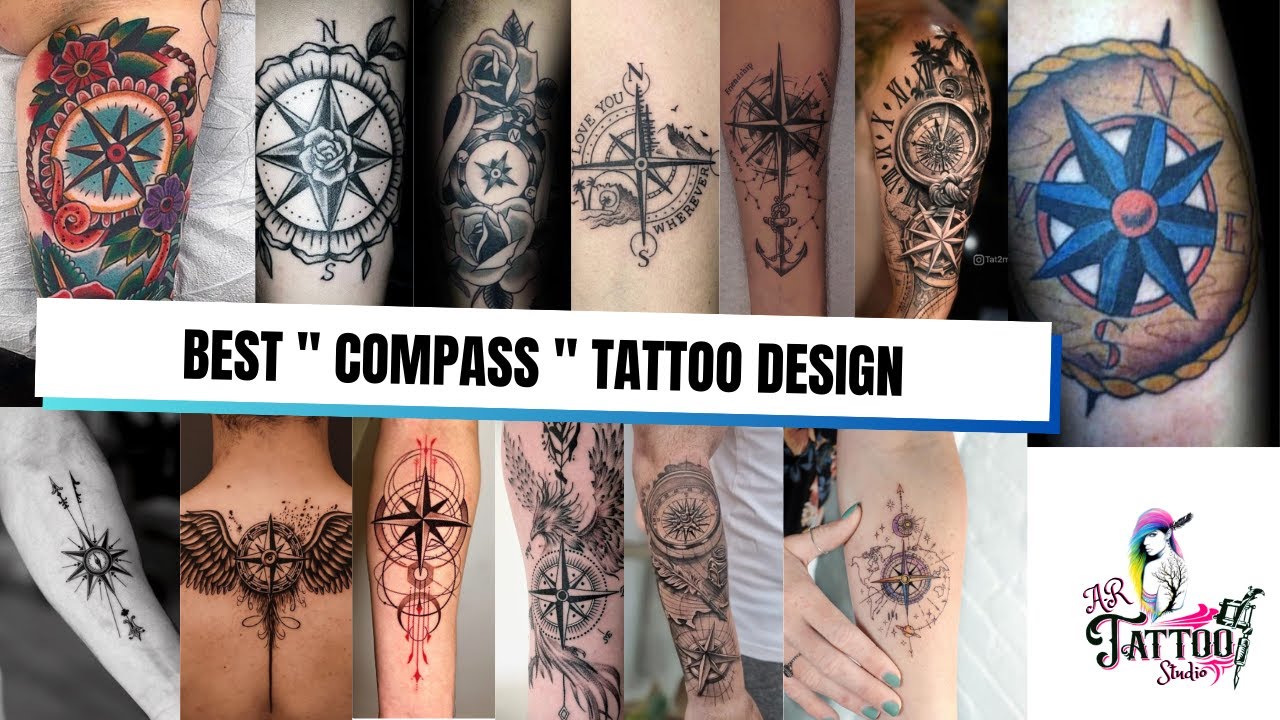 🧭 Il miglior tatuaggio con la bussola | Idee per tatuaggi unici e significativi 2025
