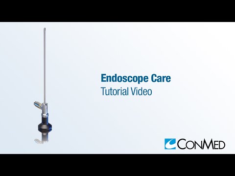 Proper Endoscope Care - CONMED Tutorial