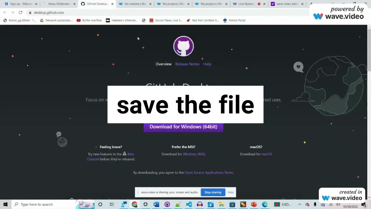 Github Desktop and bit bucket  in 10 minutes