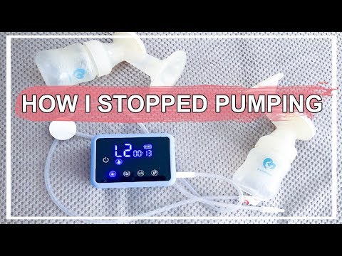EXCLUSIVELY PUMPING | HOW TO STOP PUMPING FAST