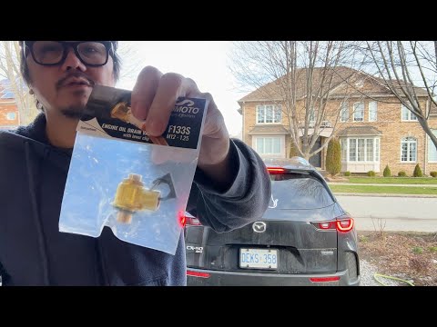 2025 Mazda CX-50 Hybrid First Oil Change + Fumoto Valve Install (F133S)