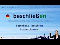 Konjugation "beschließen" - Alle Formen des Verbs, Beispiele, Regeln ...