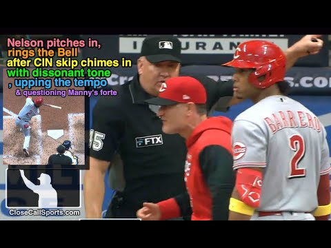 Ejection 158 - Jeff Nelson Ejects David Bell Who Marches Down to 1st Base to Argue Check Swing Call