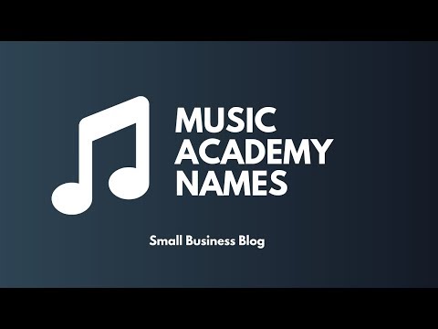 Best Music Academy Business Names