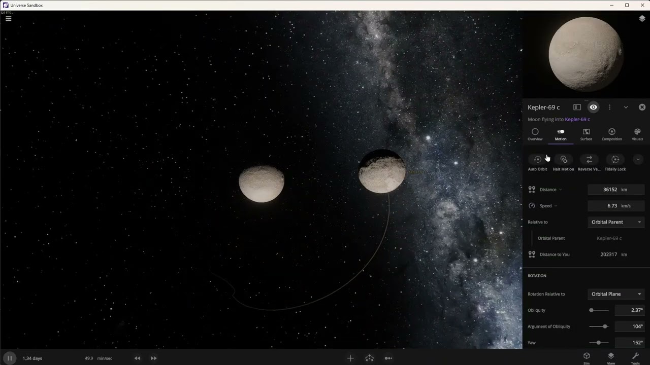 Universe Sandbox 2 Phys Update!