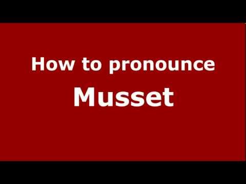 How to Pronounce Musset - PronounceNames.com