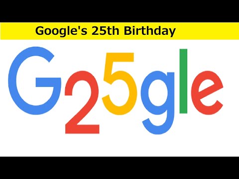 Google's 25th birthday: Doodle & History of Google