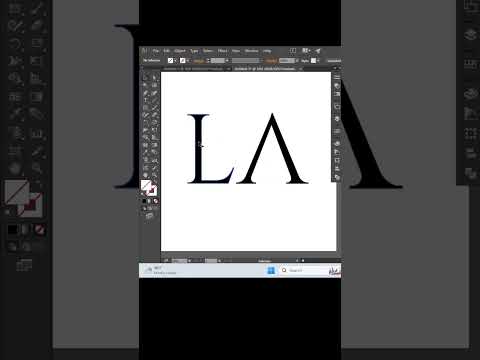 LA Logo Design